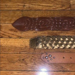 VARIOUS | Accessories | Three Belts | Poshmark